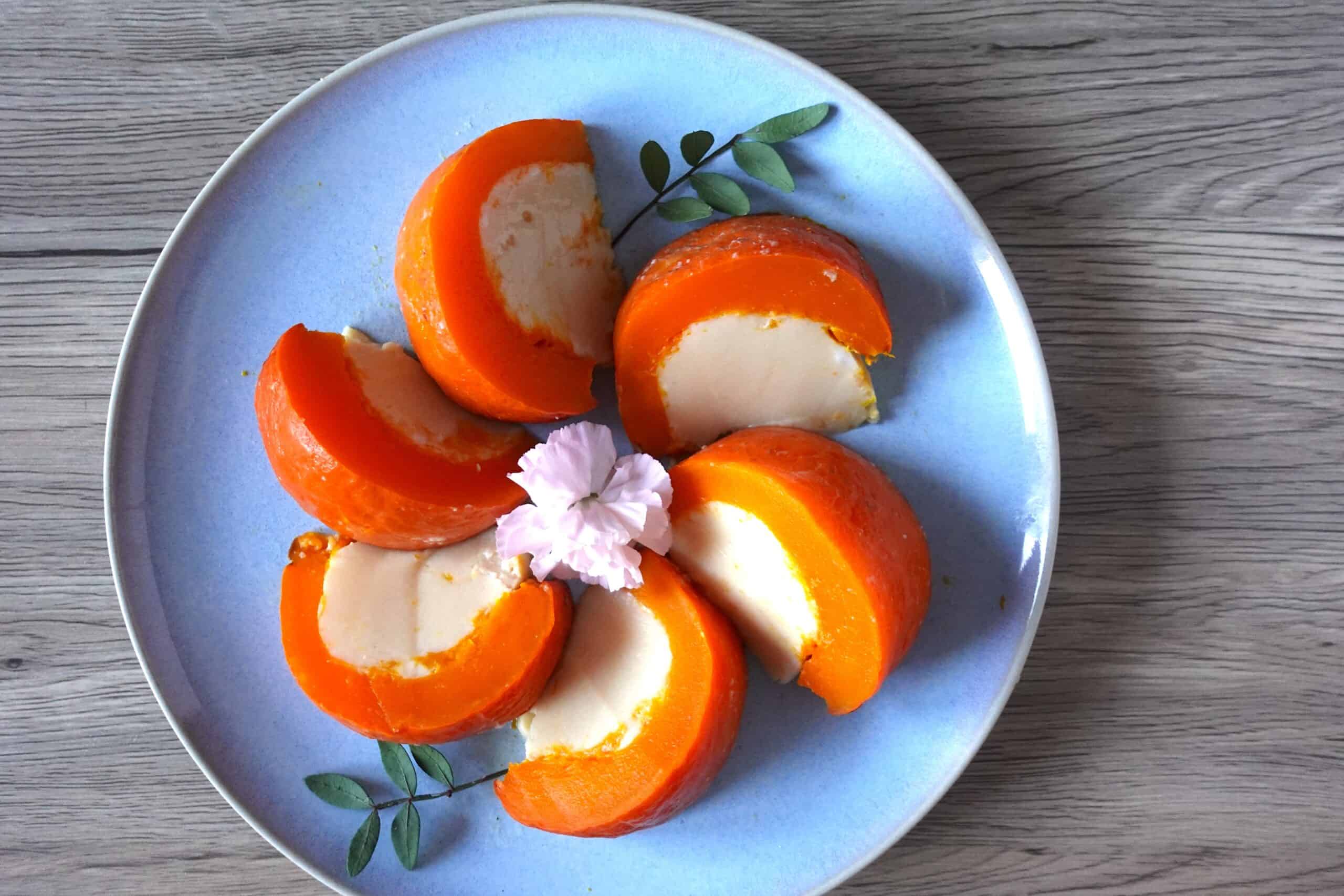 Thai Pumpkin Custard (Sankaya Fak Thong) | Thai Dessert